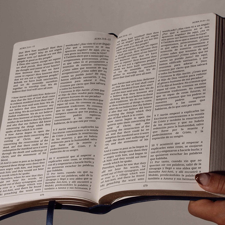 Español - The Dual Language Book of Mormon – Native Scripture